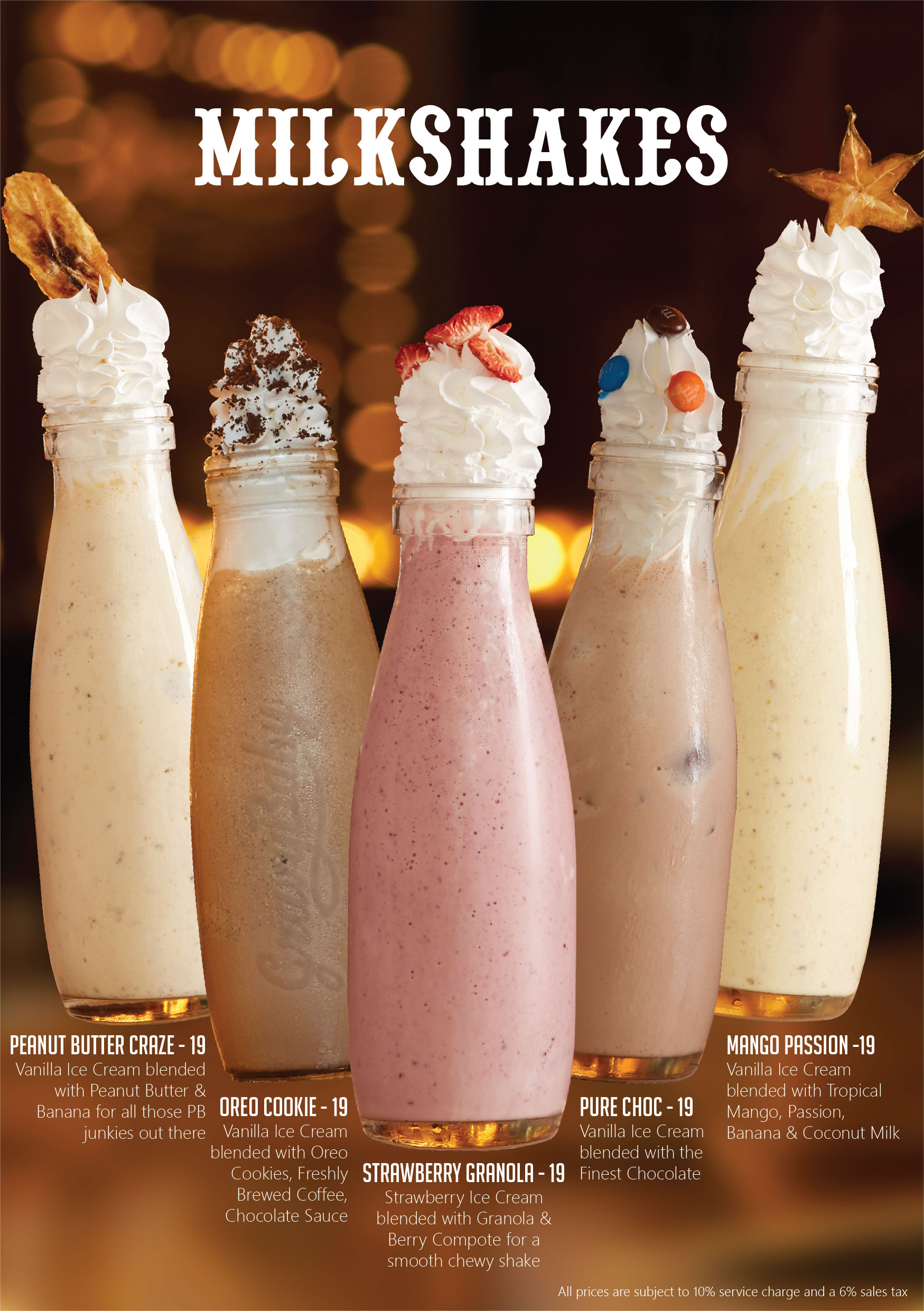 Our Drinks